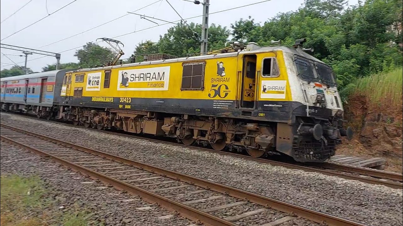 Shriram Finance Advertised Erode WAP-7 Led LTT-MAS Weekly Superfast ...