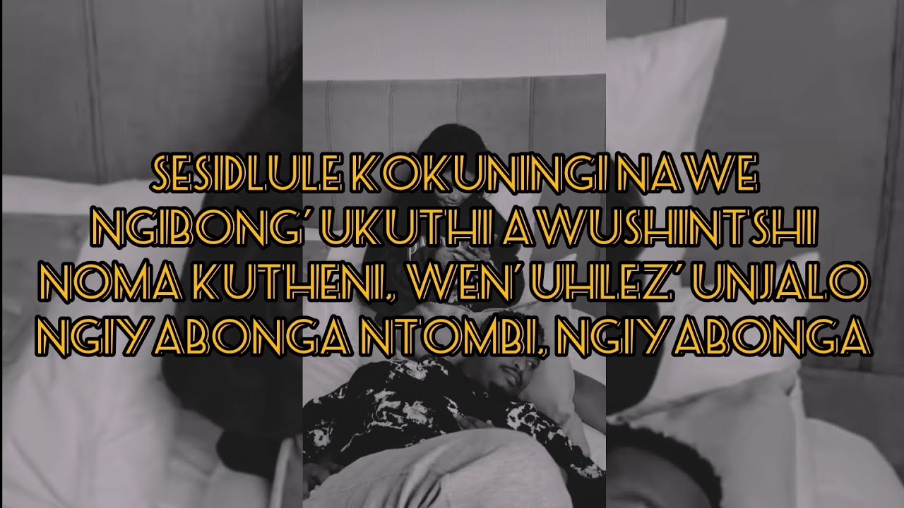 amazwe (lyrics) - Kabza de small & mthunzi ft Mawhoo - YouTube