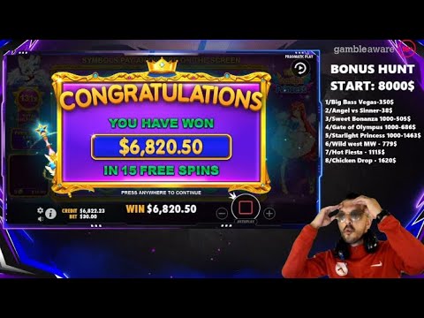 BONUS HUN / START: 8000 $ - YouTube