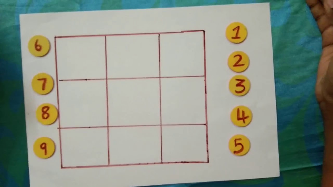 Magic Square 3x3 - YouTube