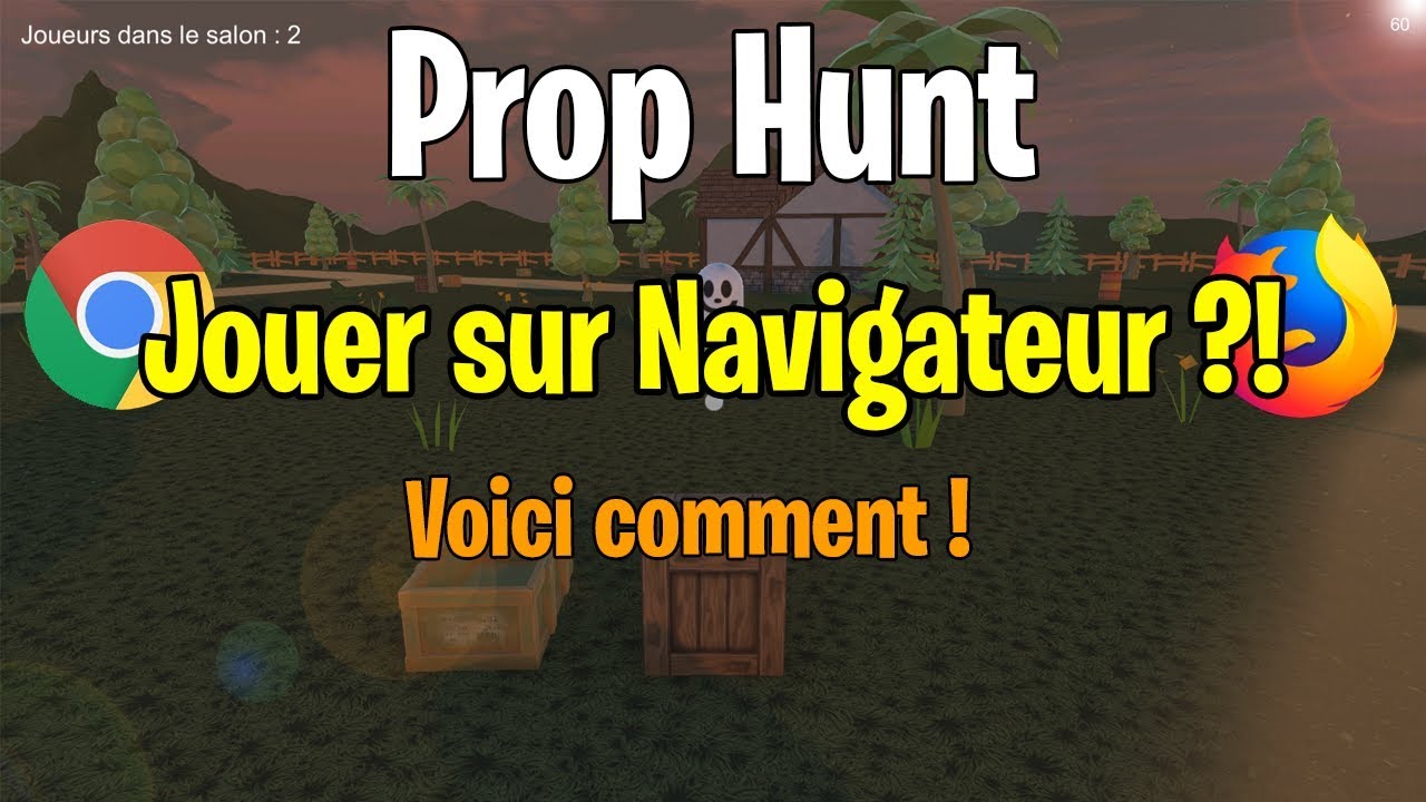 VOICI COMMENT JOUER À MON JEU PROP HUNT ! - YouTube