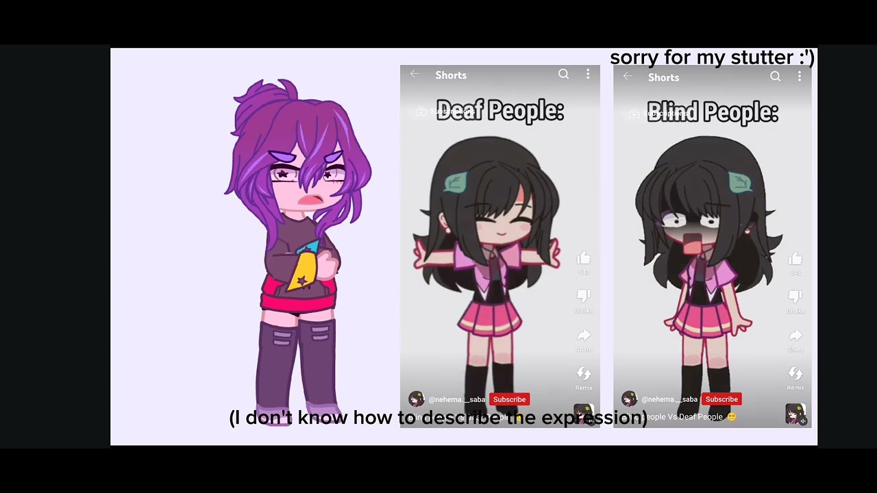 Nehema Rahman comparing people's disabilities? / Gacha rant - YouTube