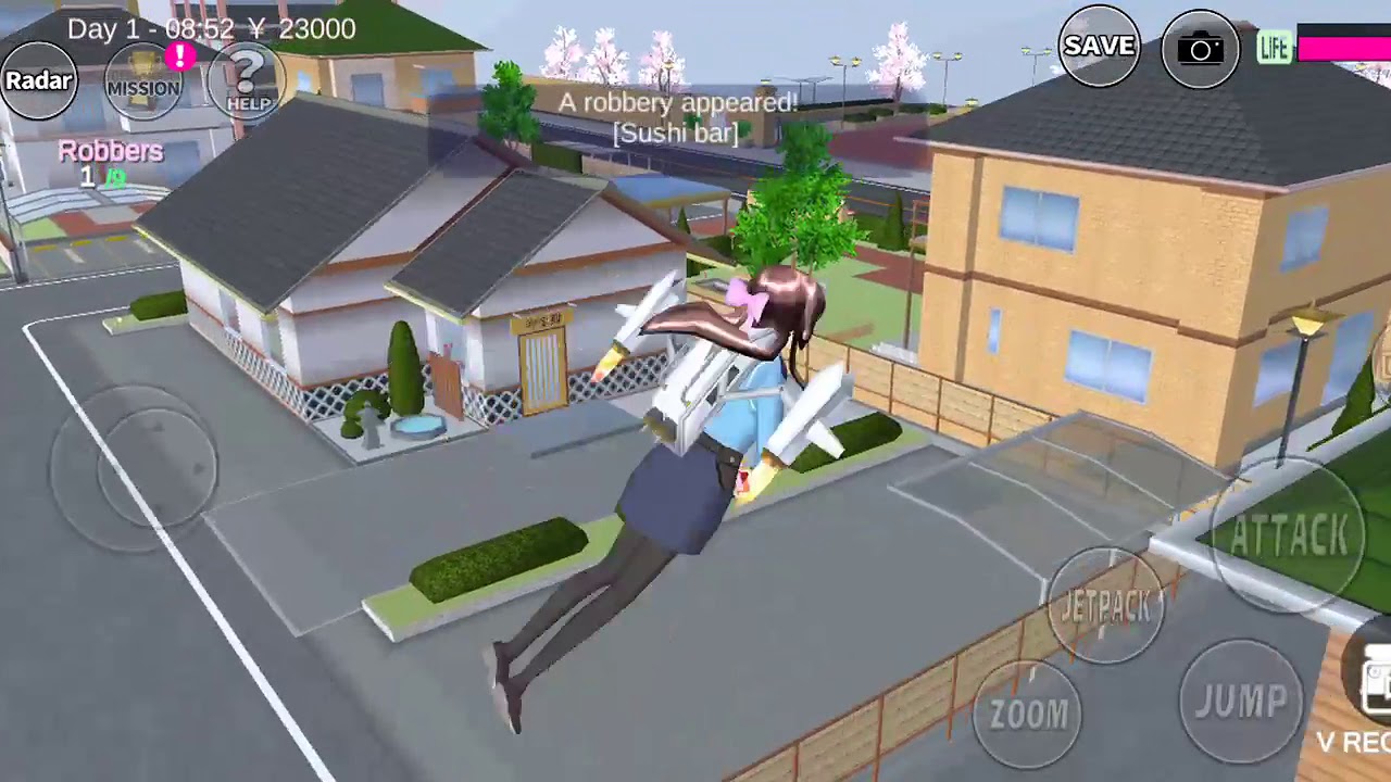 Mision lucu di game sakura school simulator lucu sekali tu - YouTube