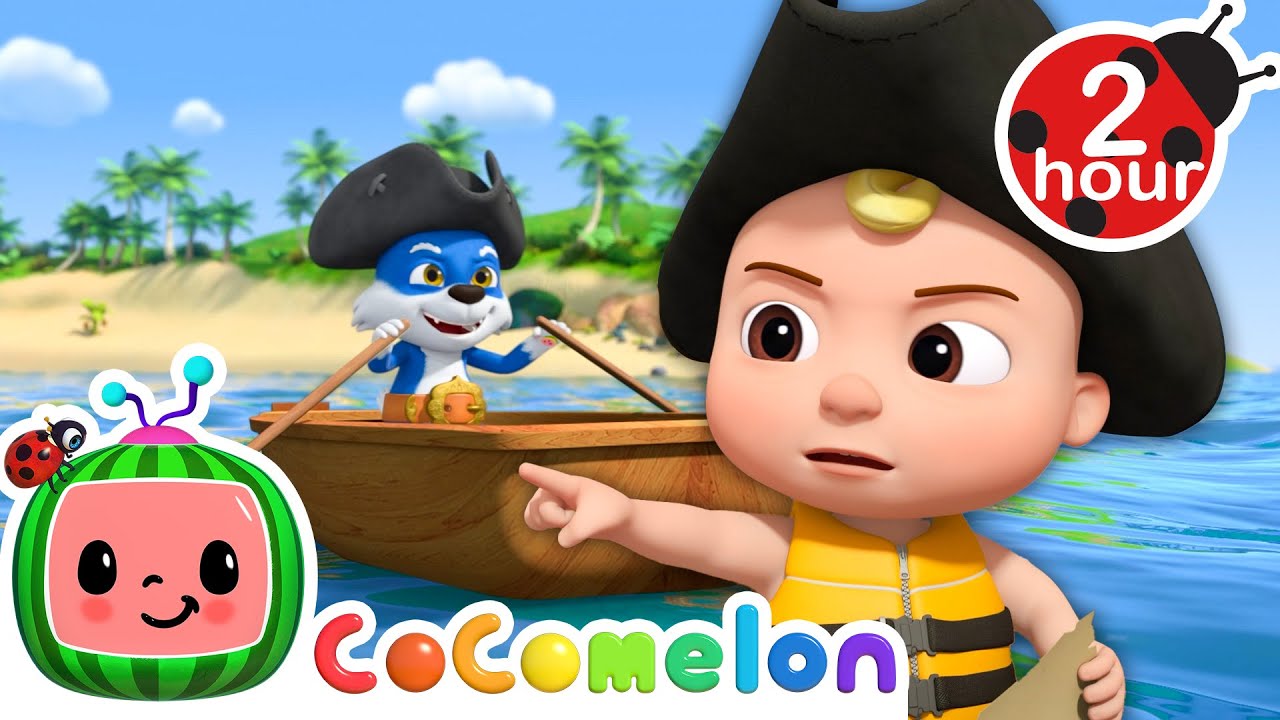 Treasure Hunt Time! | JJ's Animal Time | Moonbug Kids - Fun Zone - YouTube