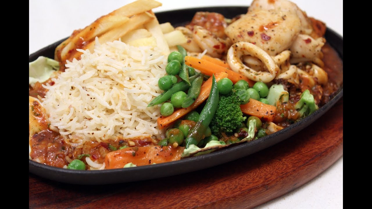 Seafood Sizzler | Sanjeev Kapoor Khazana - YouTube