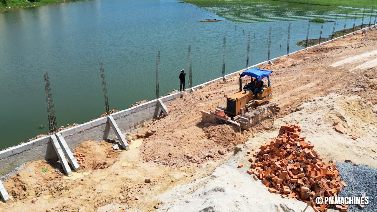 Best Processing Project Land Filling Up By Dump Truck 5TON & Dozer D31P ...