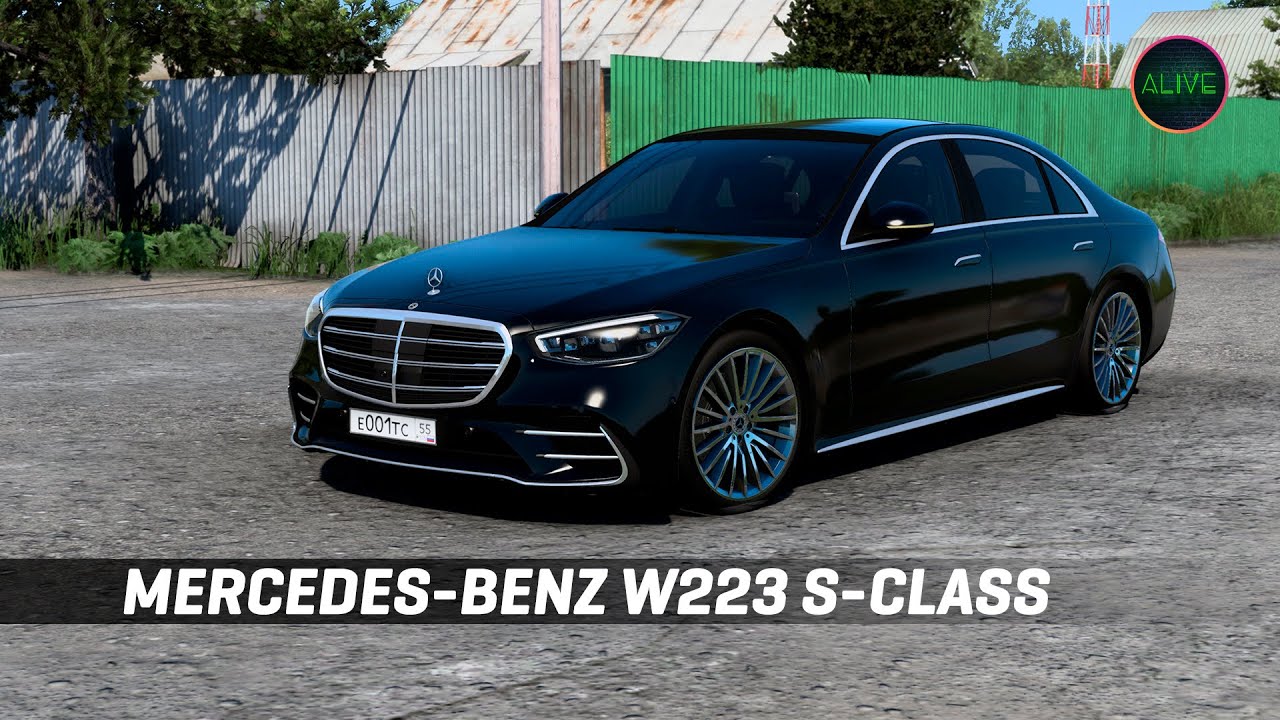 MERCEDES-BENZ W223 S-CLASS (DN Modding) - ОБЗОР МОДА ДЛЯ #ATS / #ETS2 1 ...