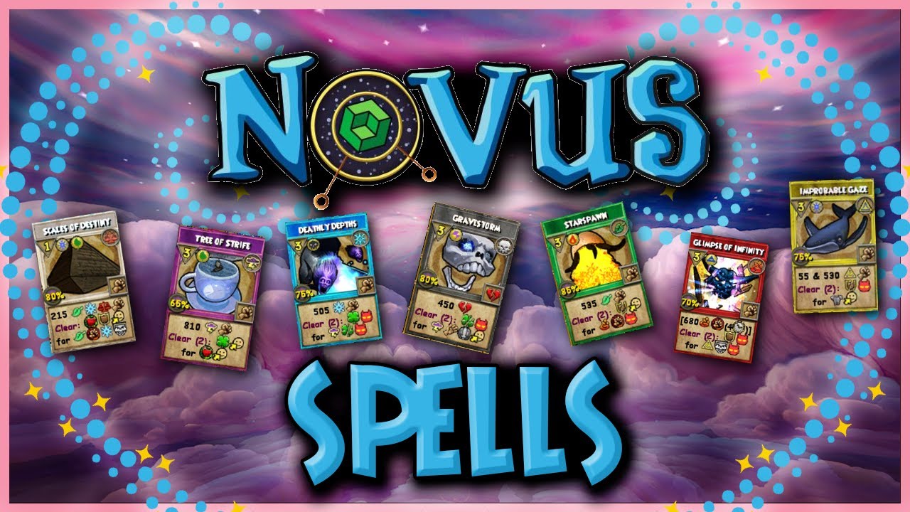 ALL *NEW* NOVUS SPELLS! | Wizard101 Spell Showcase - YouTube