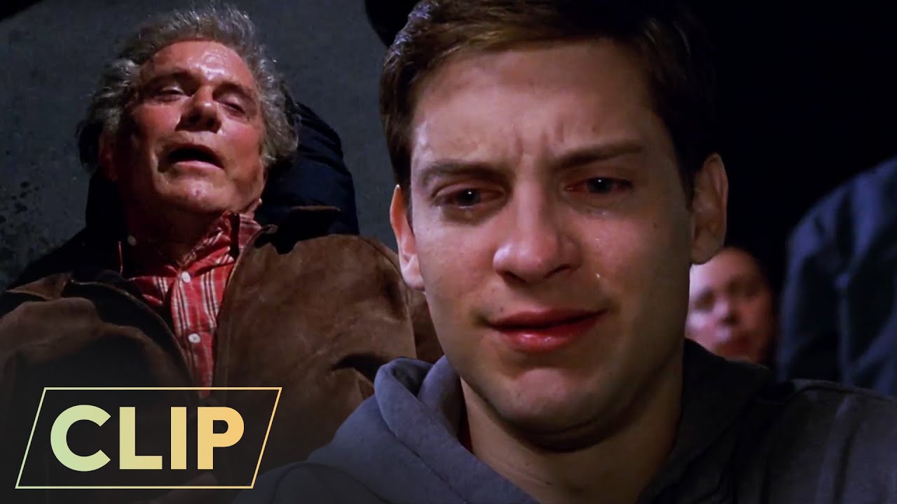 Uncle Ben is Shot | Tobey Maguire & Cliff Robertson | Spider-Man (2002) - YouTube