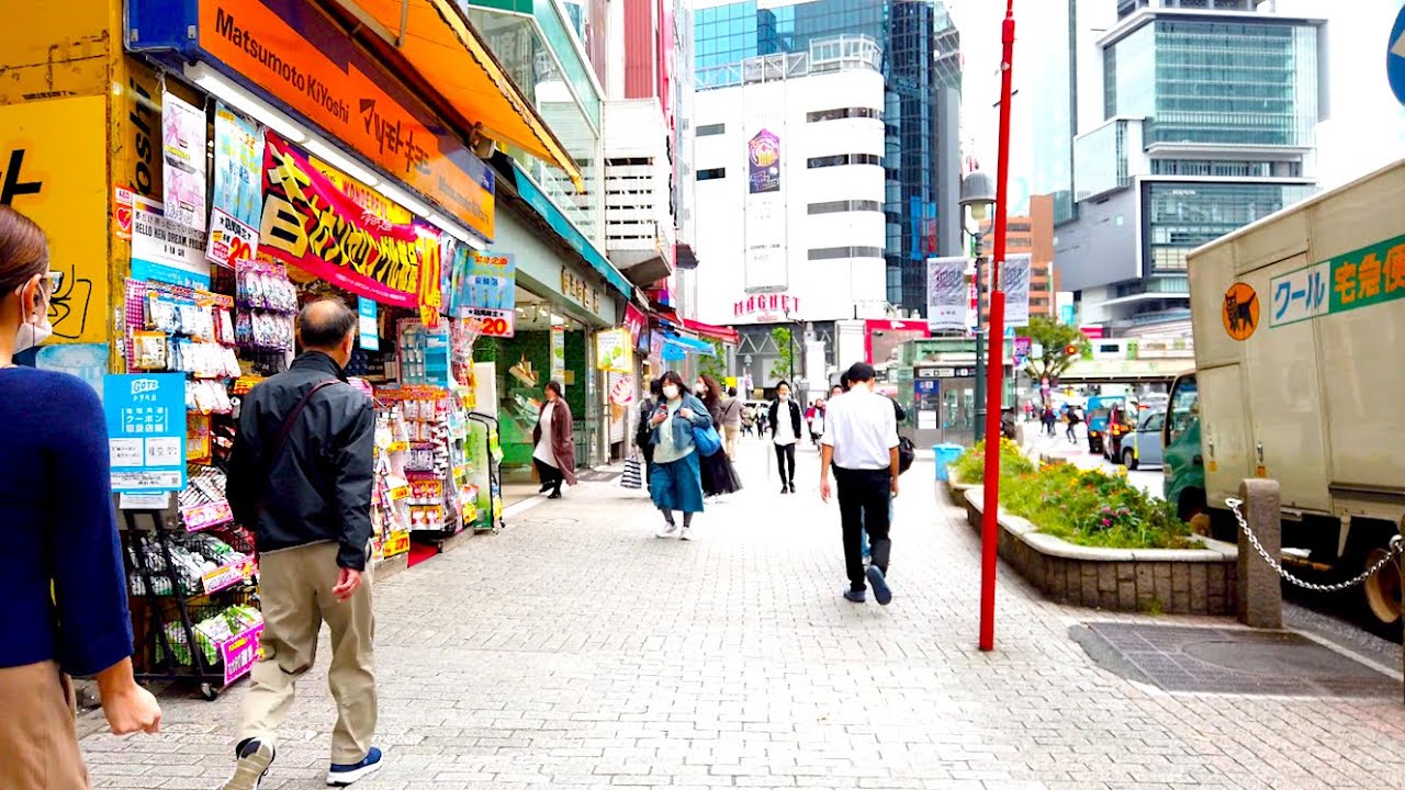 [4K] Japan Walk Tokyo :Shibuya 渋谷 (October,2020) - YouTube