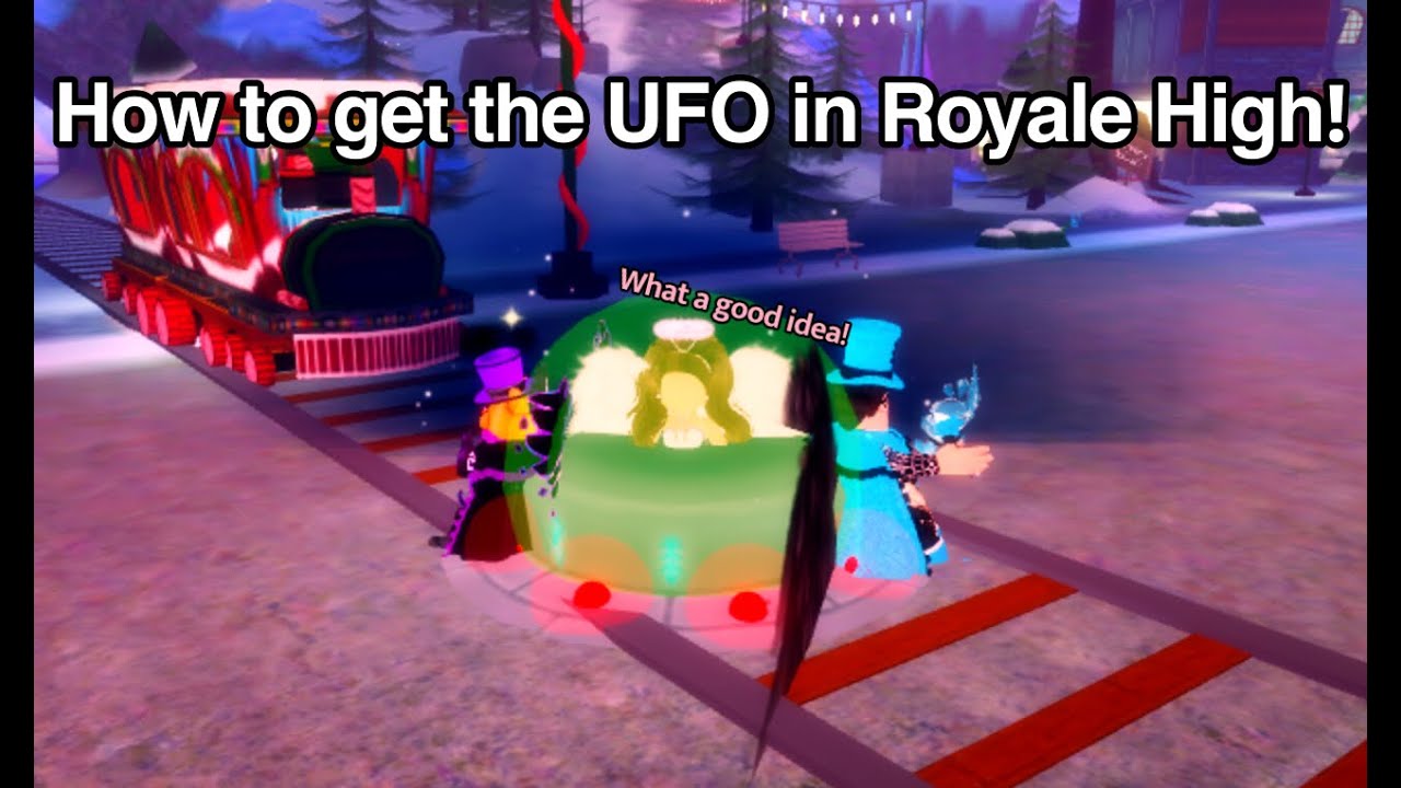 (OUTDATED) How To Get The UFO in Roblox Royale High! 🛸 - YouTube