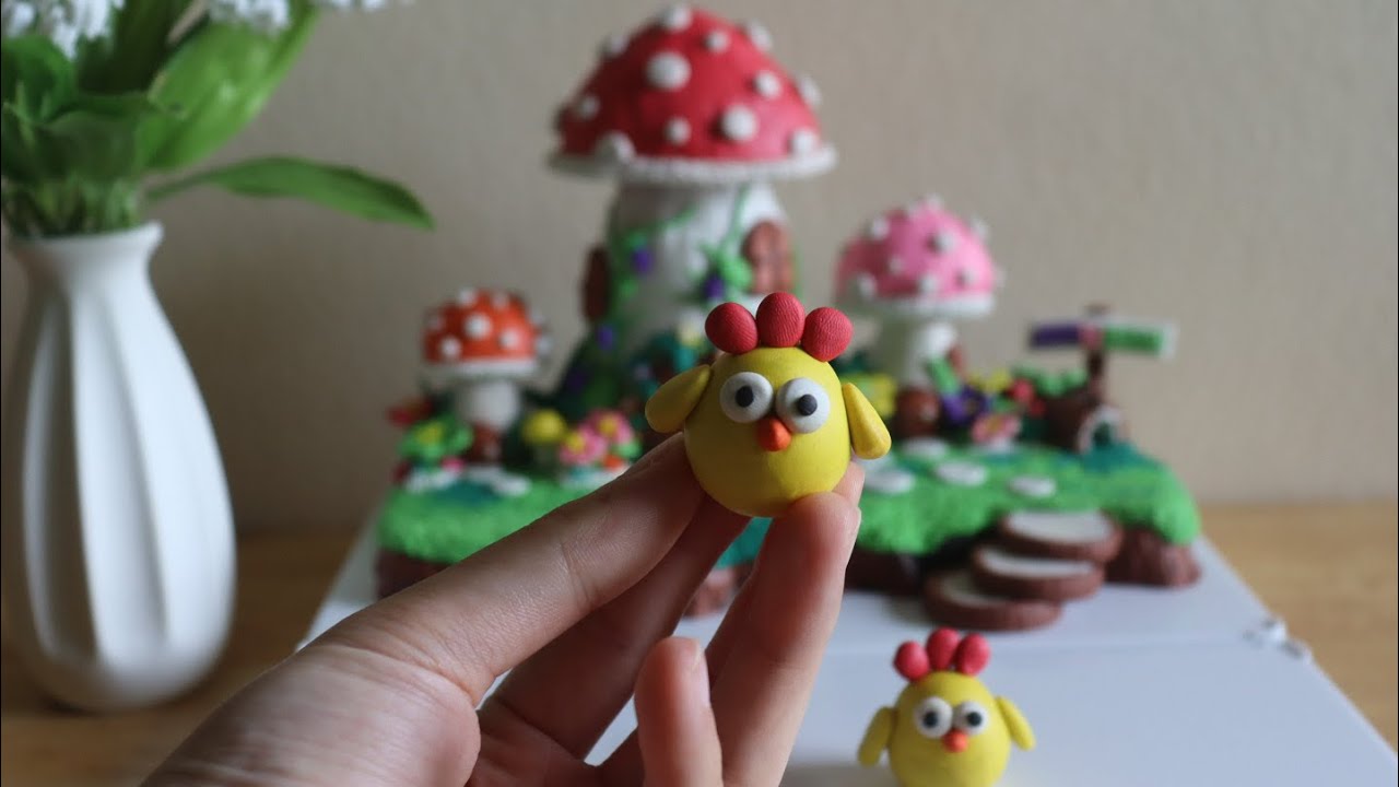 EP.12 | Chicken ไก่ | Clay modeling for everyone การปั้นดินน้ำมันสำหรับ ...