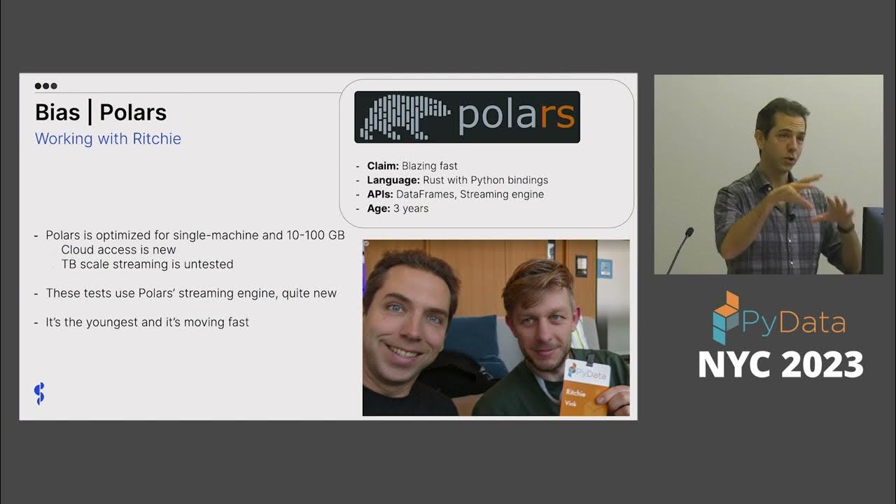 Matthew Rocklin - Spark, Dask, DuckDB, and Polars: Benchmarks | PyData NYC 2023 - YouTube