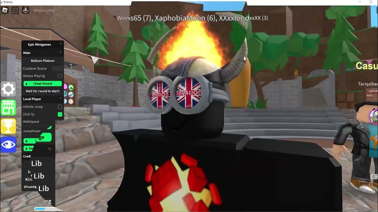 Epic Minigames Gui [Free Roblox Script] - YouTube