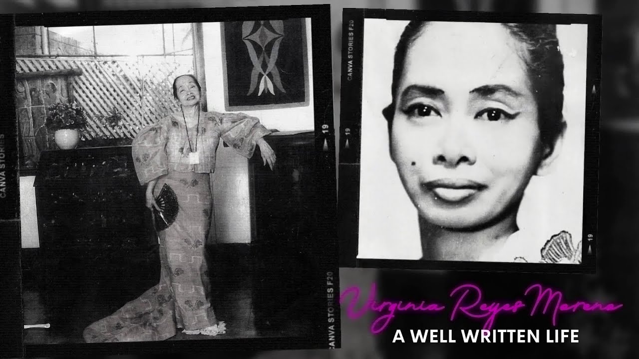 VIRGINIA R. MORENO - A Well Written Life - YouTube