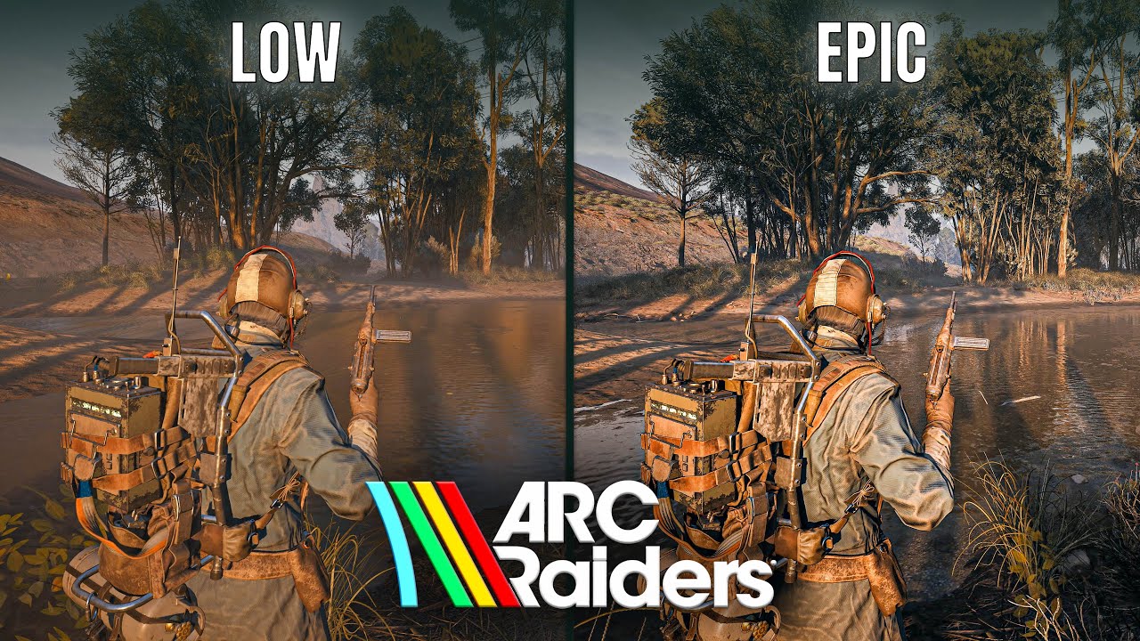 ARC Raiders | LOW vs EPIC | PC Graphics Comparison - YouTube