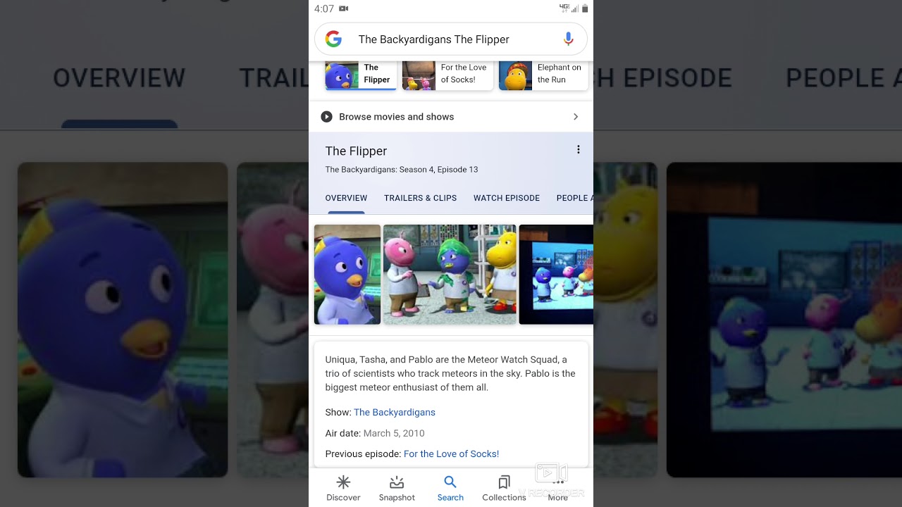 the Backyardigans the flipper episode 73 - YouTube