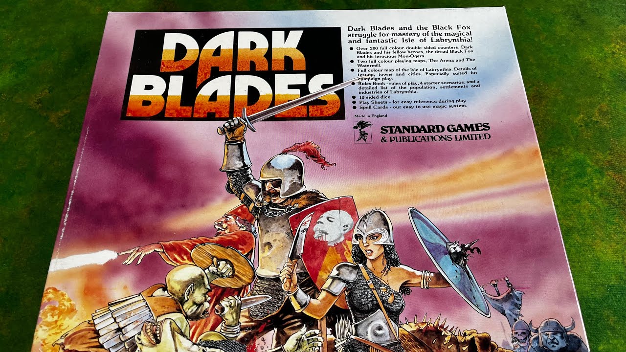 Dark Blades - A fantasy Cry Havoc system game - YouTube