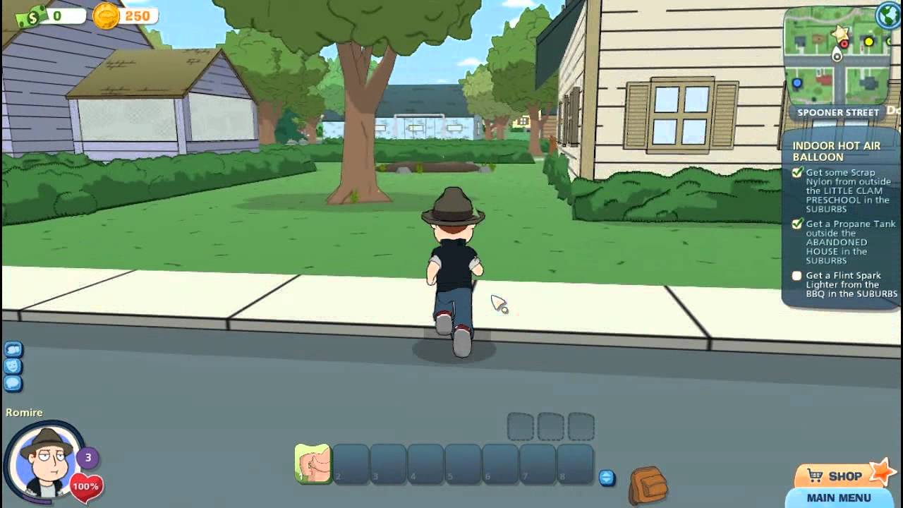 Family Guy Online Open Beta Testing Pt 2: Dirt Bike Anthem - YouTube