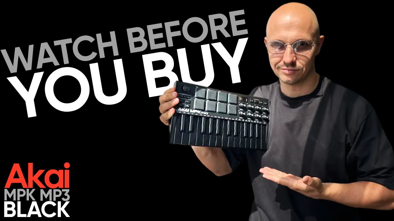 AKAI MPK MP3 BLACK - Watch before you buy | AKAI MPK MP3 BLACK Review # ...