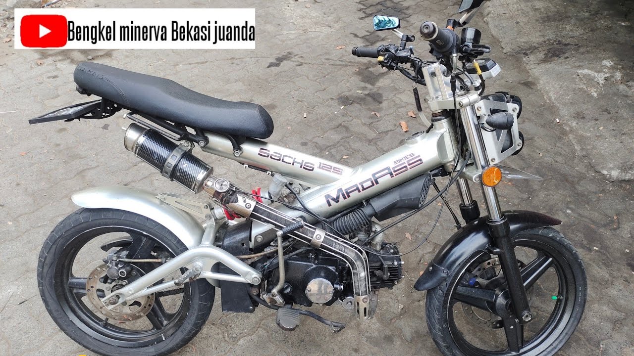 BERANGKAT & PULANG PAKE MOTOR MINERVA SACH Madas 125 @bengkelminerva ...