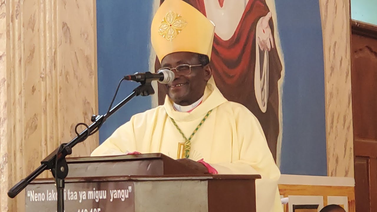 HOMILIA YA ASKOFU BEATUS KINYAIYA KTK MISA YA KIPAIMARA PAROKIA YA ST ...