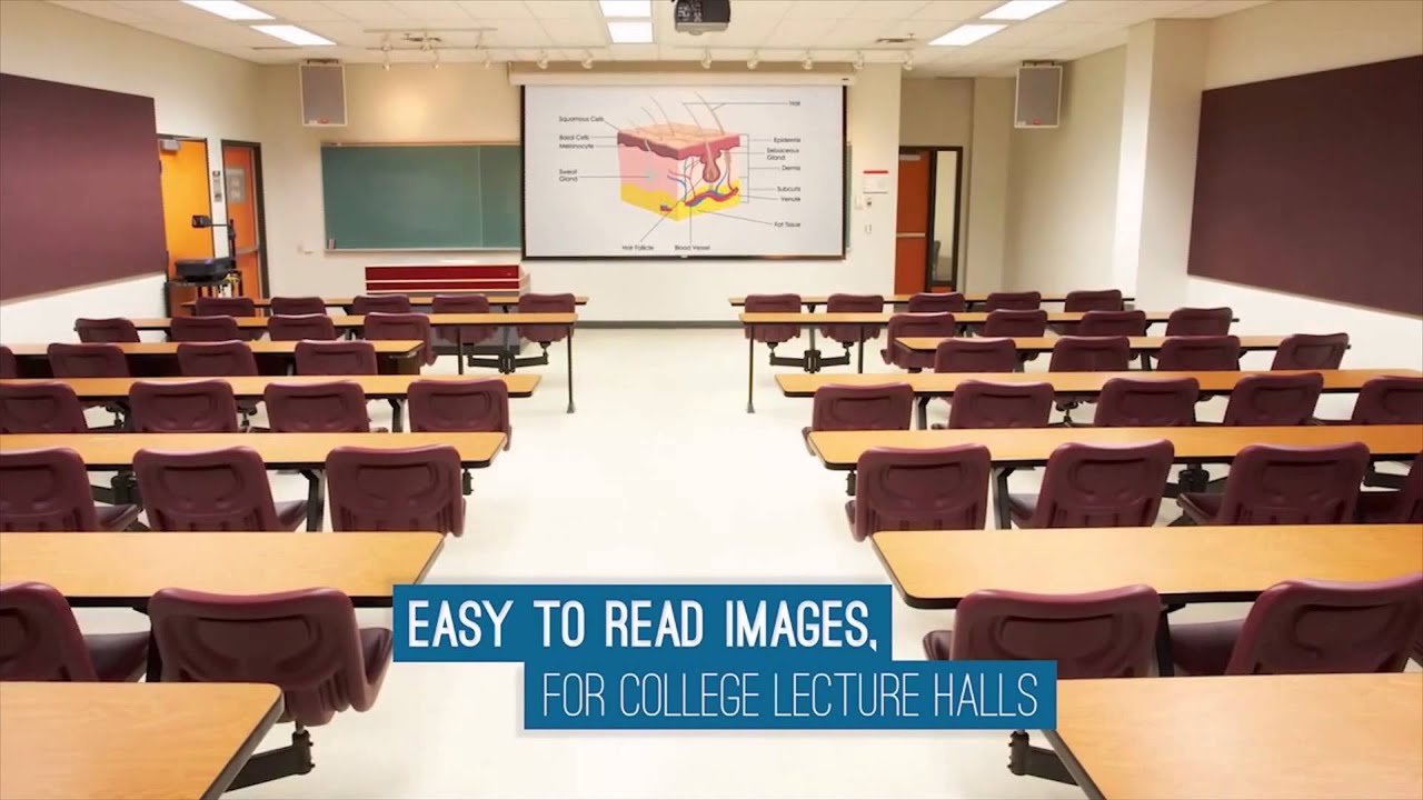 Optoma EH503 ProScene Projector Introduction | Full Compass - YouTube