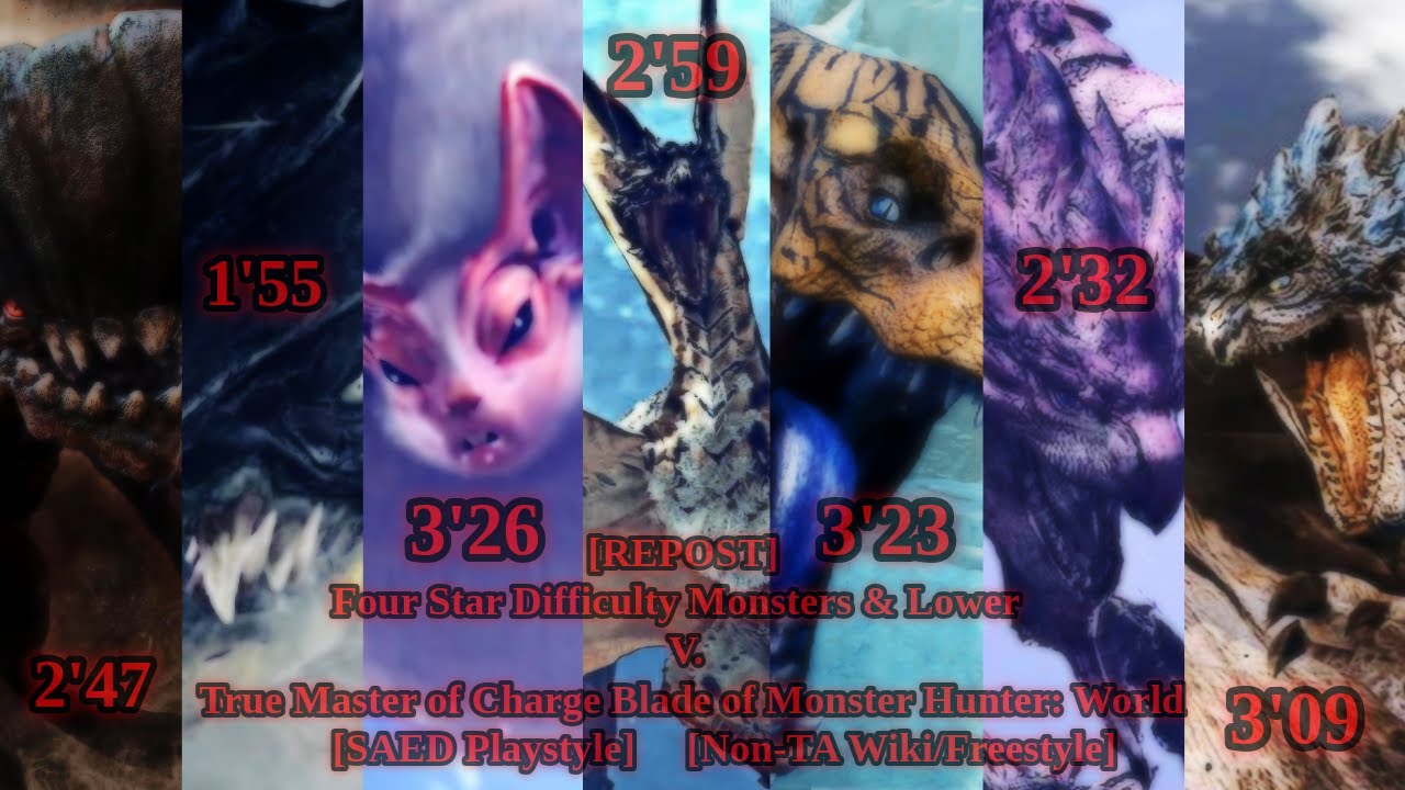 Monster Hunter: World [IB] | [Repost] | 4 Star Monsters & Lower v. True ...