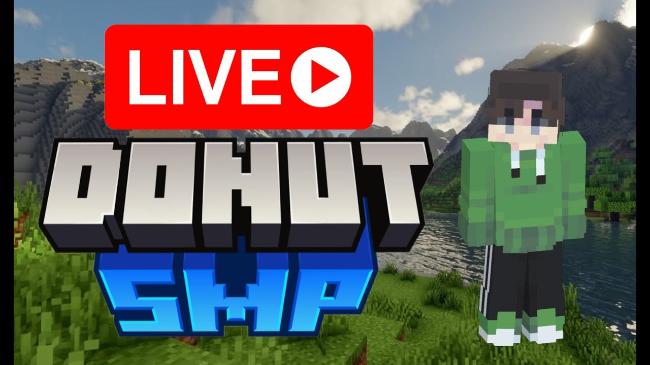 DonutSMP LIVE | Dirt Block to 1B Day 1 - YouTube
