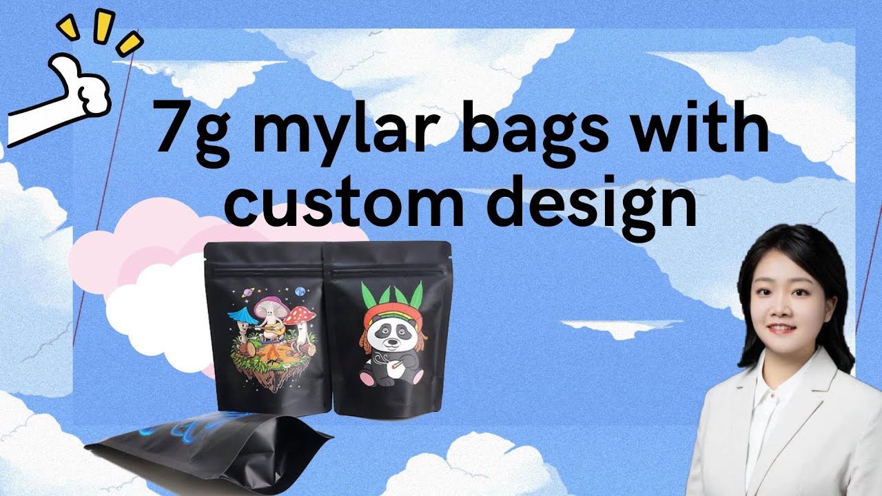 7g Mylar Bags With Custom Design | Custom Mylar Bag Printing | Printing ...