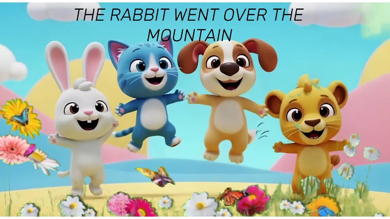 The Rabbit Went Over the Mountain | Fun Adventure Song for Kids | Sing ...