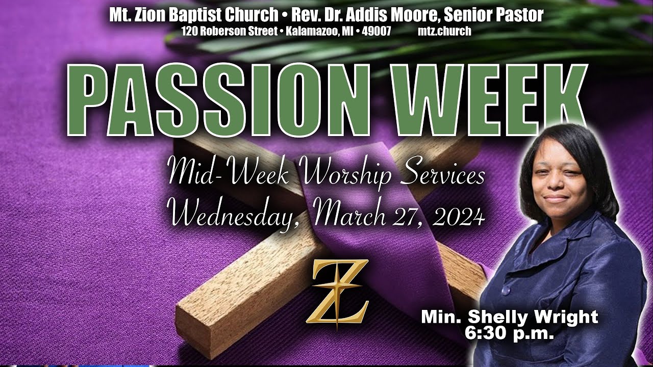 "God Will Bring You Out" Jerimiah 29:8-12 Min. Shelly Wright - Passion Week Wednesday Evening ...