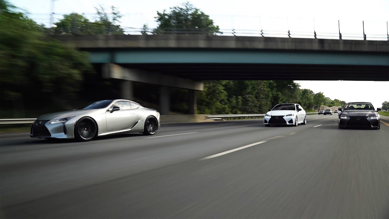 STANCE LEXUS LC500 & GSF | 4K - YouTube