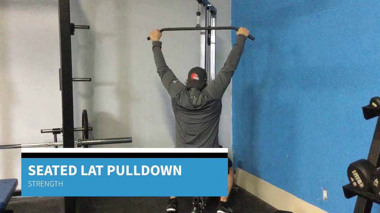 Lat Pulldown (Seated) - Strength - YouTube