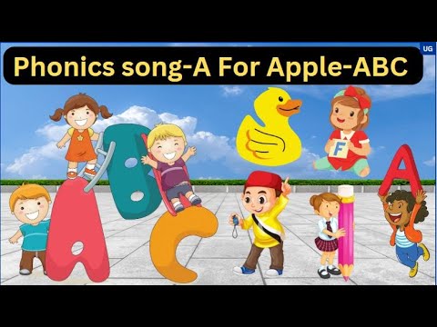Phonics song-A For Apple-ABC Alphabet song with sounds for children ...