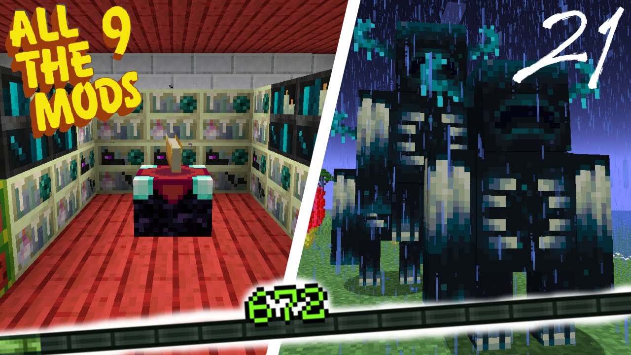 Level 100 Enchantments & Warden Spawner - EP21 - All The Mods 9 (S2 ...