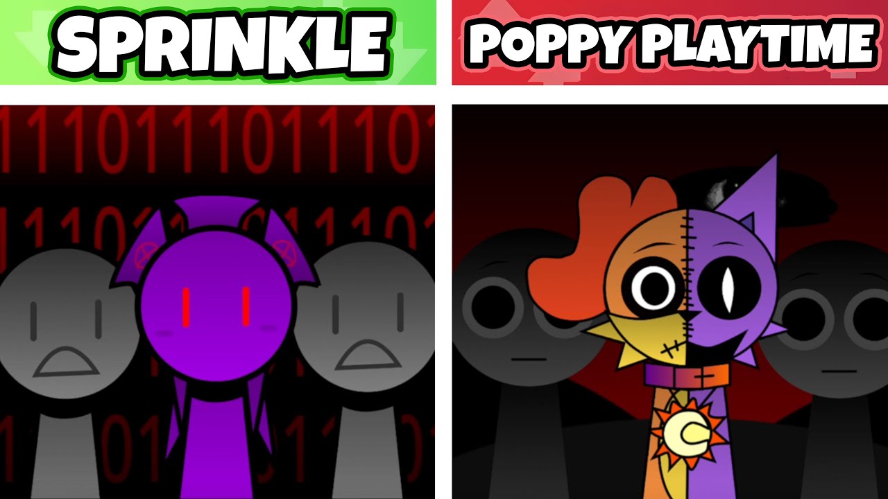 Incredibox Sprunki Sprinkle VS Poppy Playtime Horror version Part 2 ...