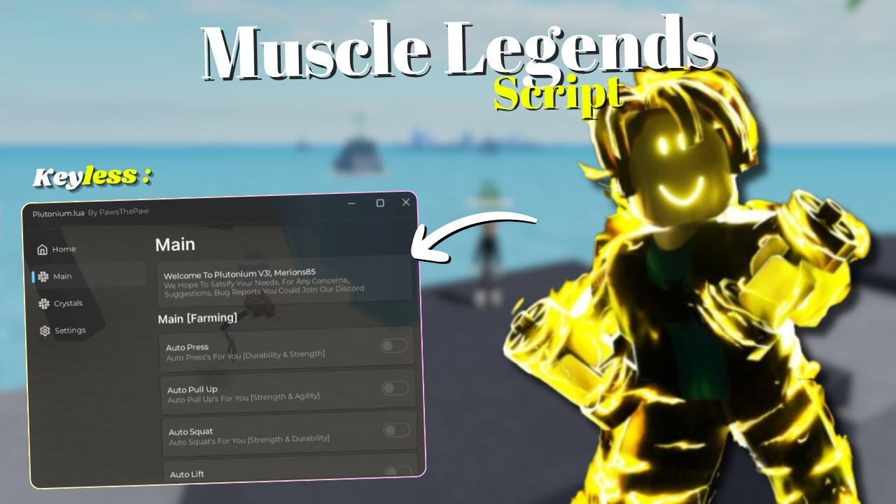 *NEW* Muscle Legends Script [ Pastebin 2025 ] Keyless - YouTube