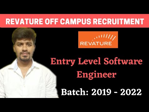 Revature Off Campus Recruitment | Entry Level Software Engineer ...