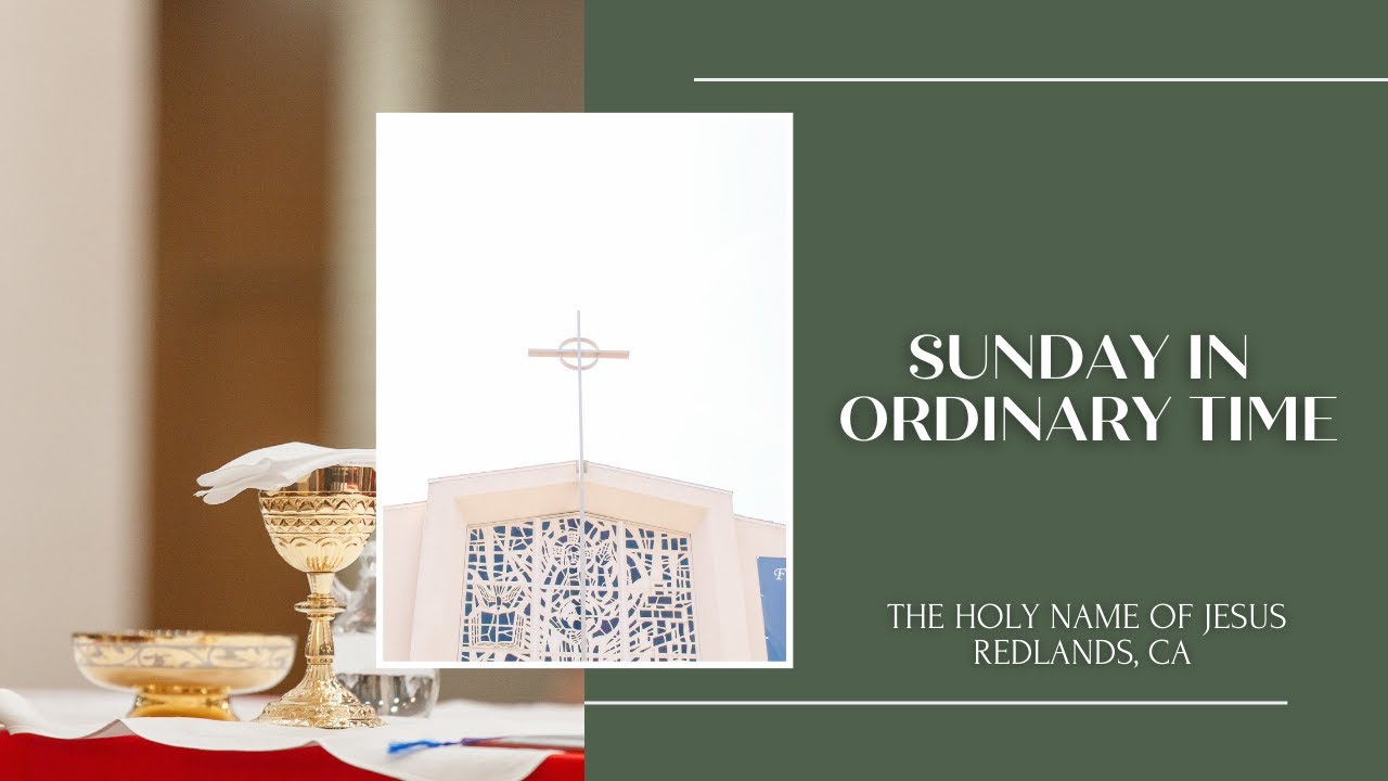 Sunday Mass - 07/28/2024 - Seventeenth Sunday in Ordinary Time - YouTube