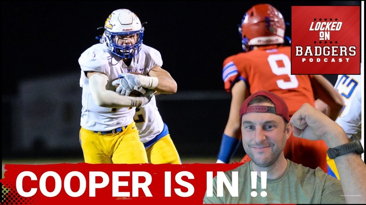 Cooper Catalano commits to the Wisconsin Badgers football team and Luke ...