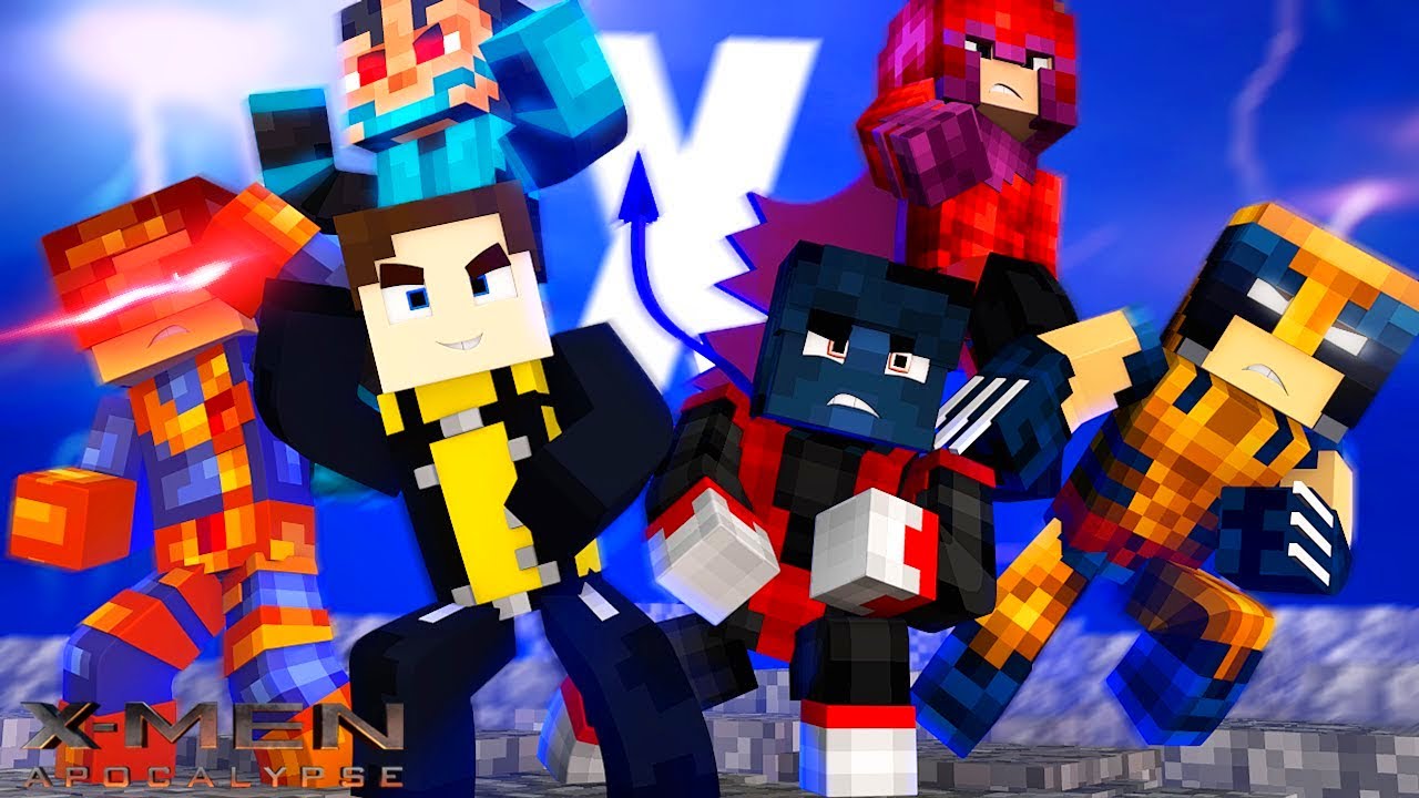 X-MEN MINECRAFT MOD | MOD DE X-MEN PARA MINECRAFT PE | ADDON DE X-MEN ...
