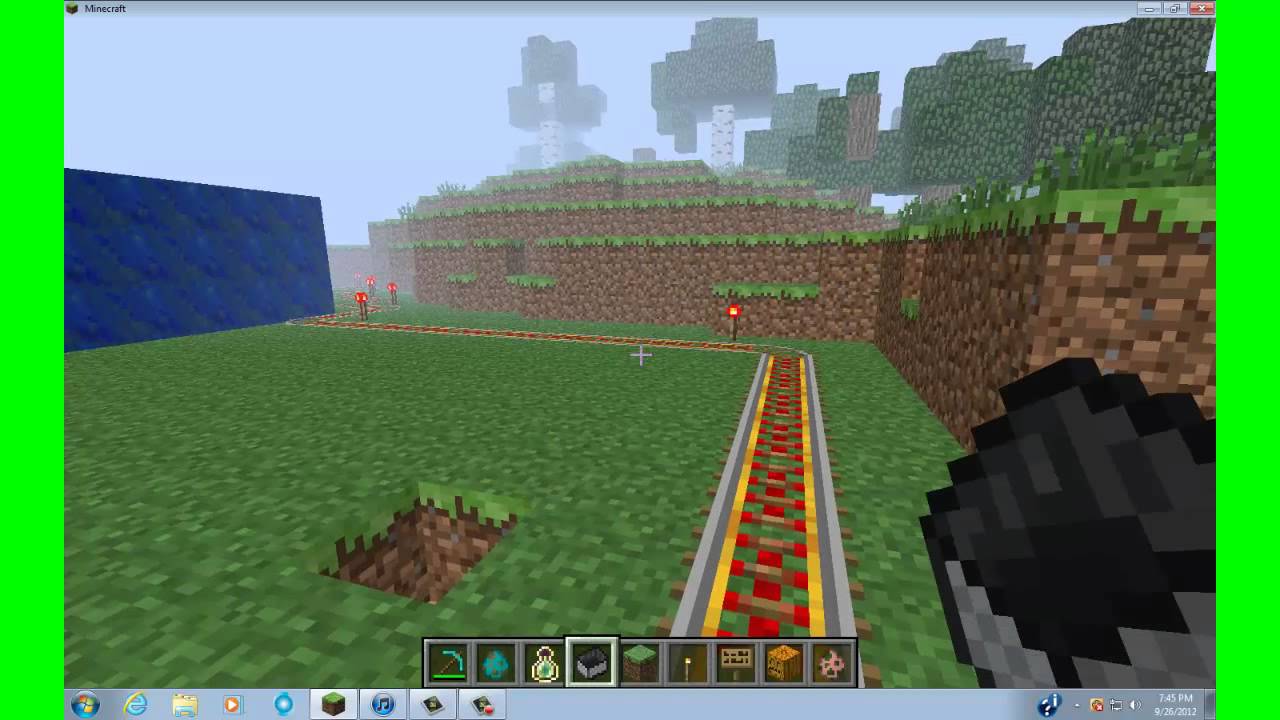 Choo Choo on Minecraft - YouTube