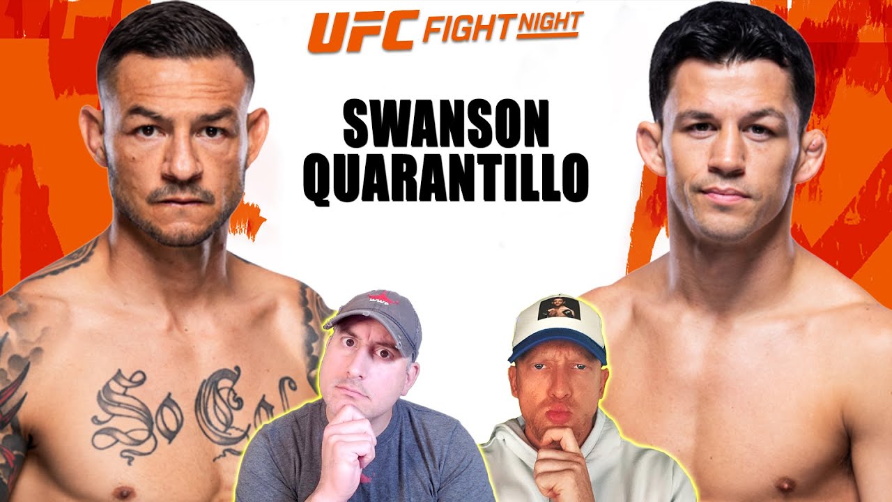 UFC Tampa: Cub Swanson vs. Billy Quarantillo Prediction, Bets ...