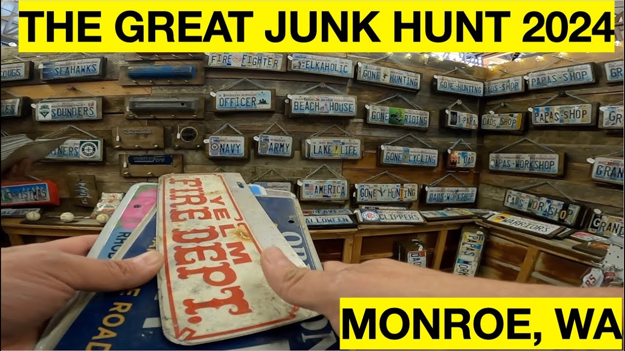 THE GREAT JUNK HUNT 2024 Monroe, WA - YouTube