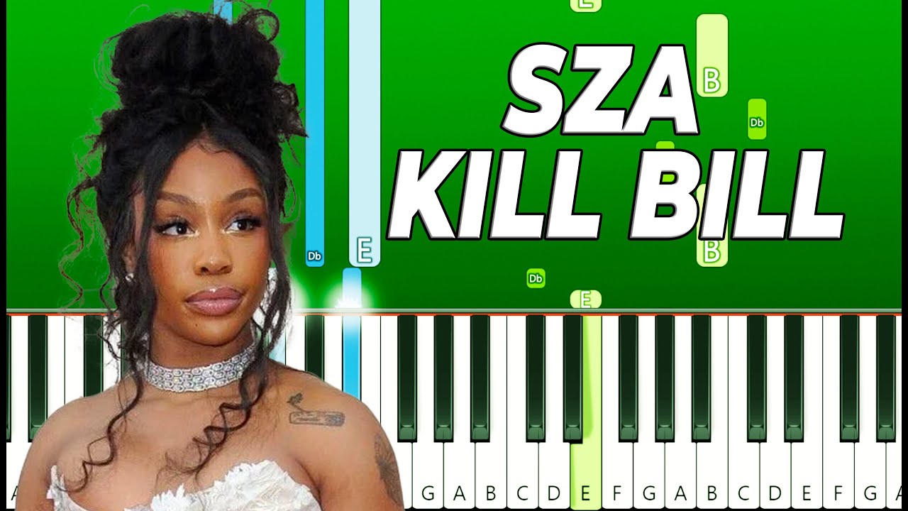 SZA - Kill Bill (Piano Tutorial) - YouTube