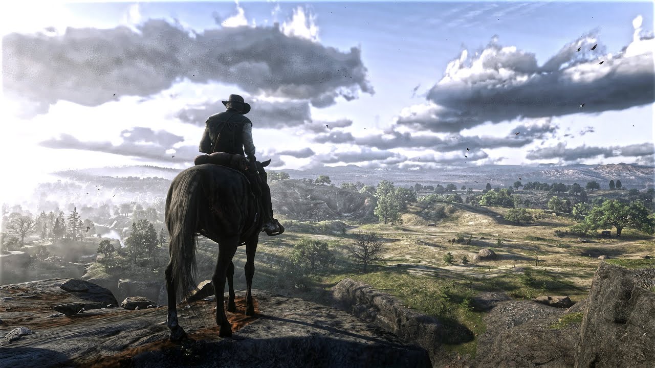 [ Red Dead Redemption 2 ] Ambient Horse Ride - YouTube