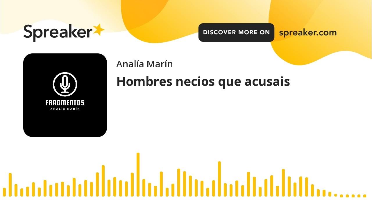Hombres necios que acusais - YouTube