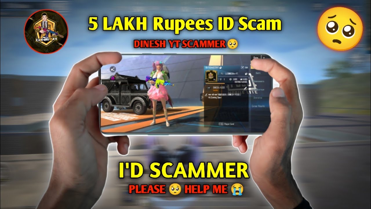 BIGGEST SCAM🥺OF PUBG LITE || PUBG LITE I'D SCAMMER😭5 LAKH RUPEES I'D ...