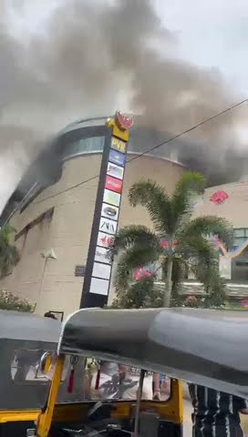 Fire at Phoenix mall, Pune. 19April24, the cause of fire is under ...